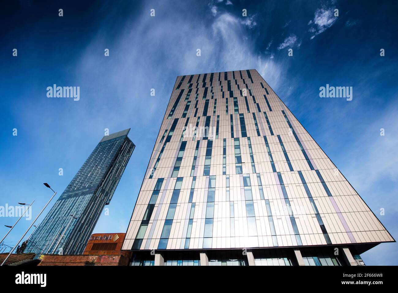 Axis Tower. Manchester, UK Stock Photo - Alamy