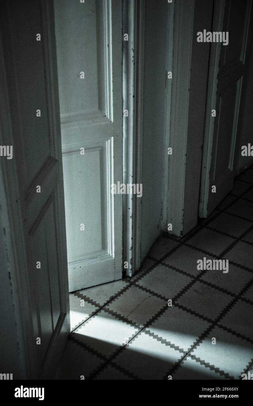 Light from a room, interior of a house Stock Photo - Alamy