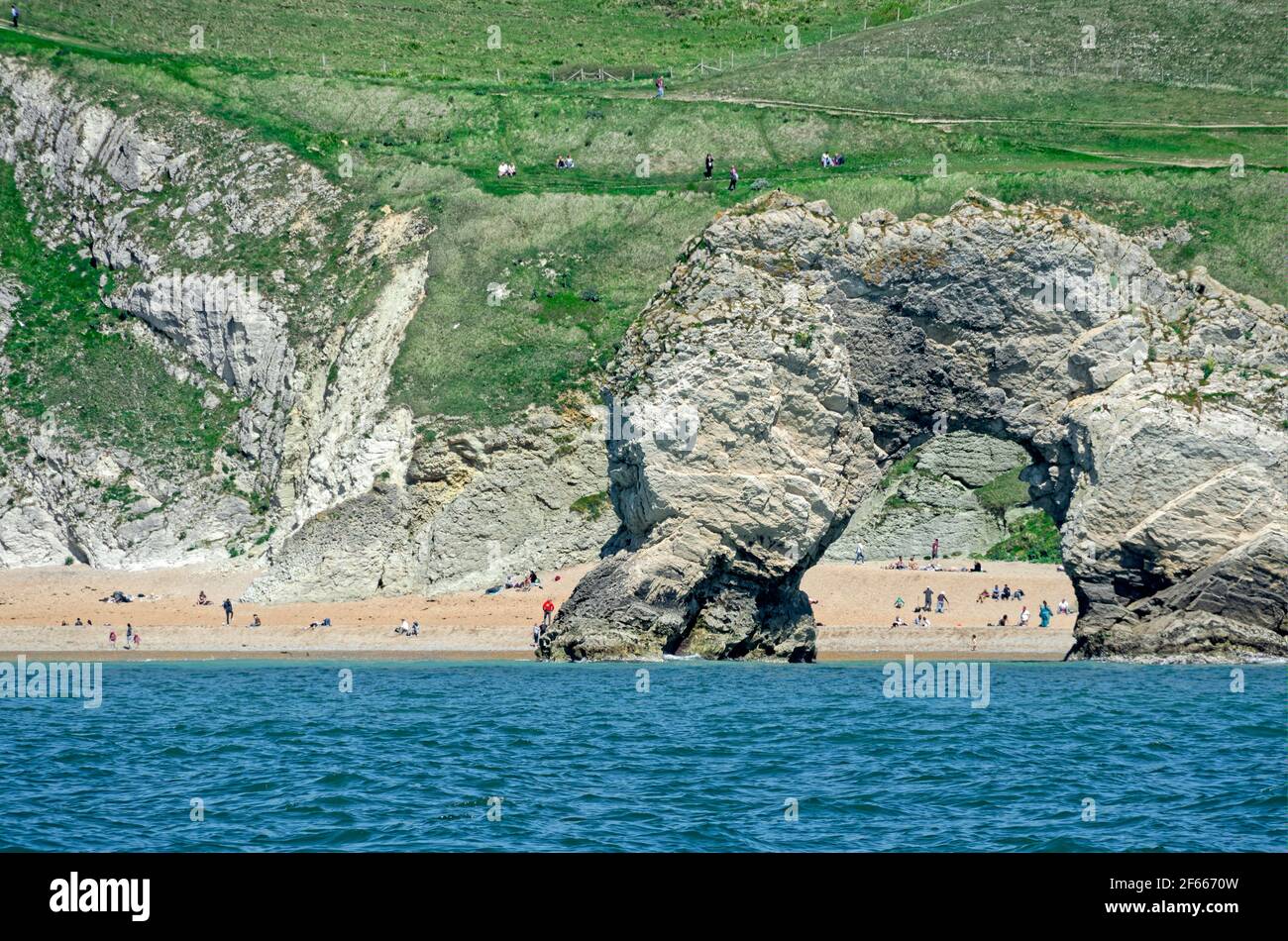 The World Heritage Jurassic coast in Dorset England UK Stock Photo - Alamy