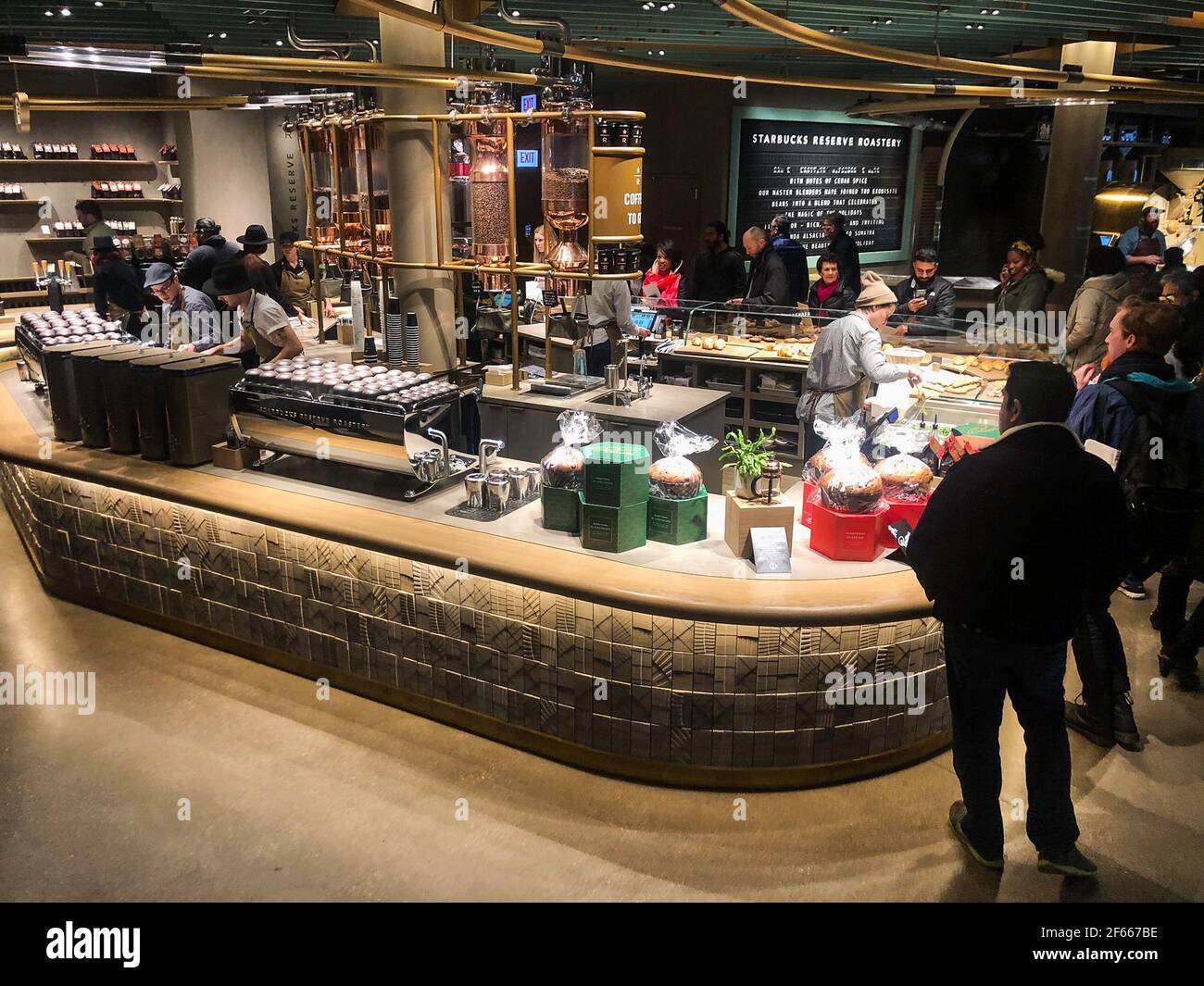 The Starbucks Reserve Roastery Chicago is the world's largest Starbucks ...