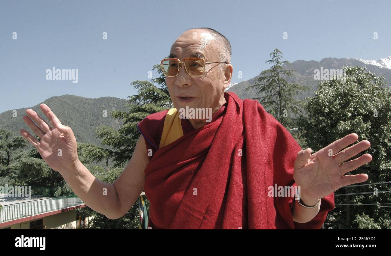 Dalai lama home dharamsala india hi-res stock photography and images ...