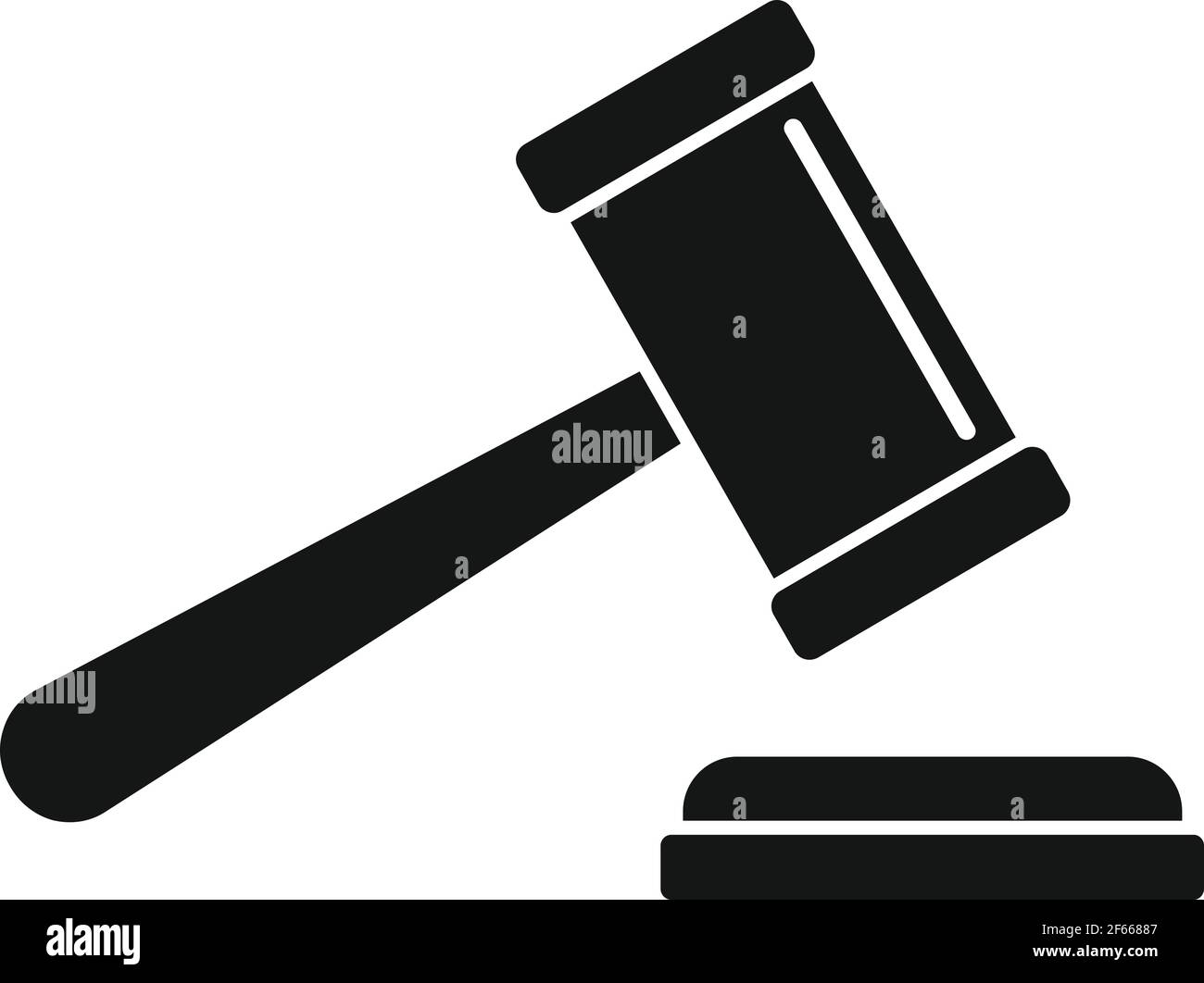 Judge gavel icon, simple style Stock Vector Image & Art - Alamy