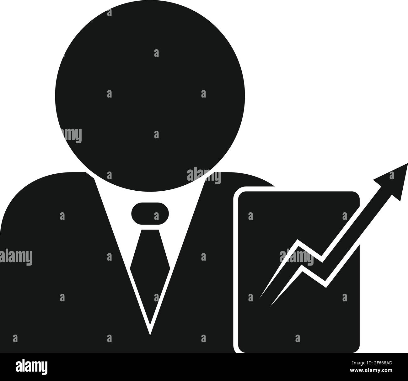 Trade broker icon, simple style Stock Vector Image & Art - Alamy