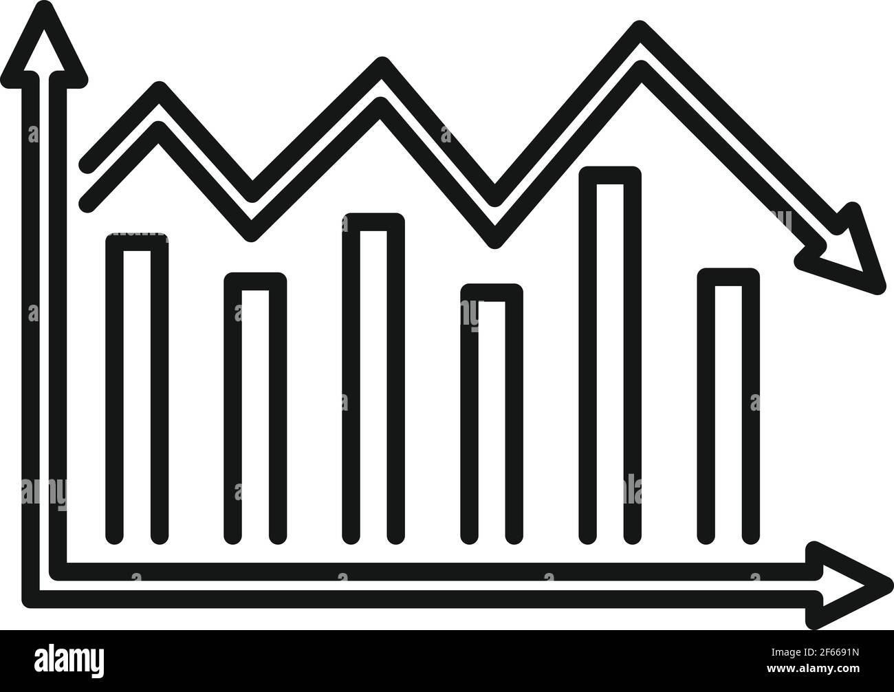 Bar outline map Cut Out Stock Images & Pictures - Alamy