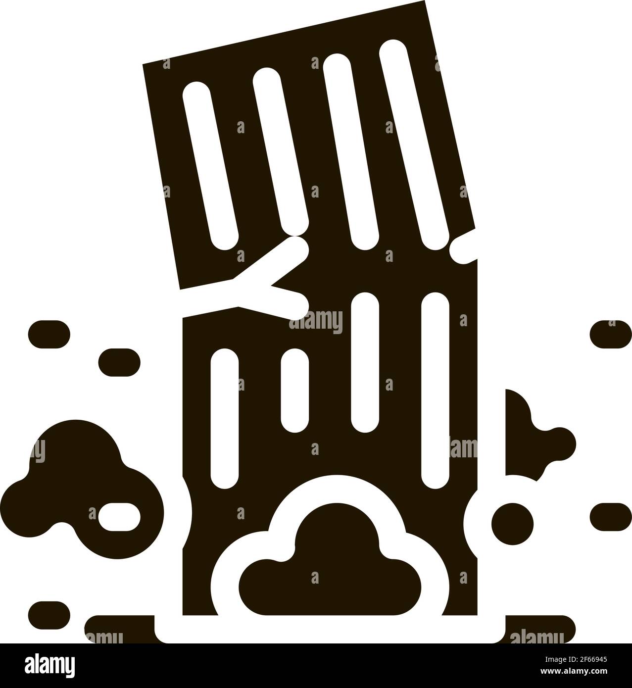 Danger of roof collapse Stock Vector Images - Alamy