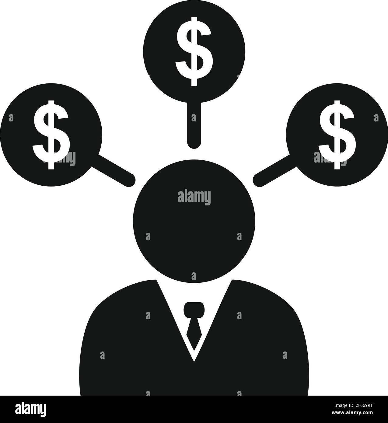 Trader scheme icon, simple style Stock Vector Image & Art - Alamy