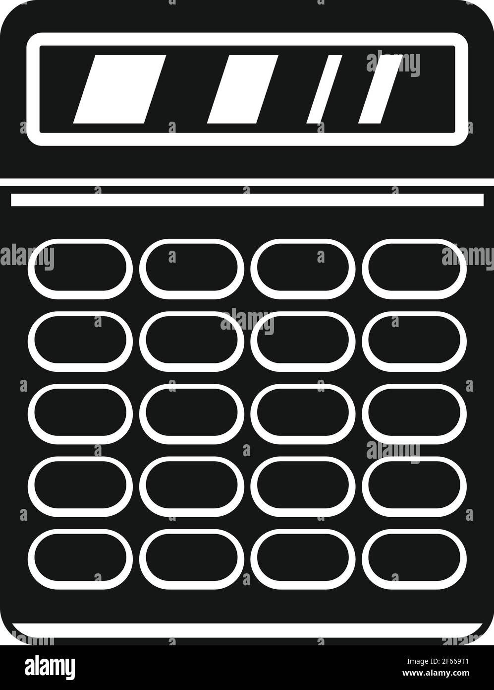 Financial calculator icon, simple style Stock Vector Image & Art - Alamy