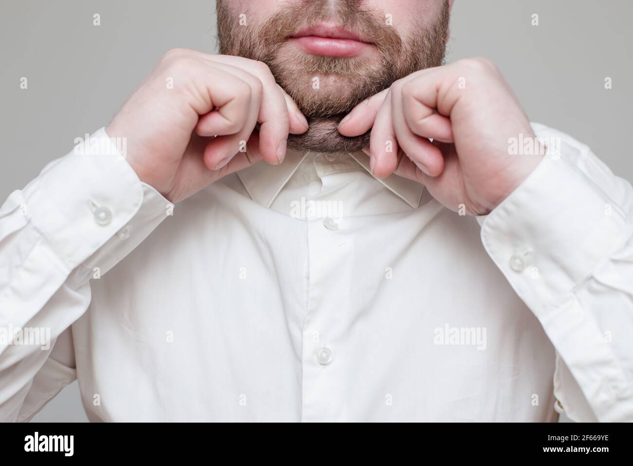 Double chin hi-res stock photography and images - Alamy