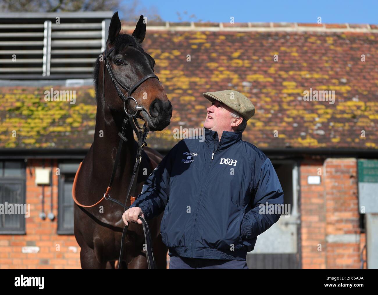 File photo dated 27-02-2020 of Trainer Paul Nicholls poses for a ...