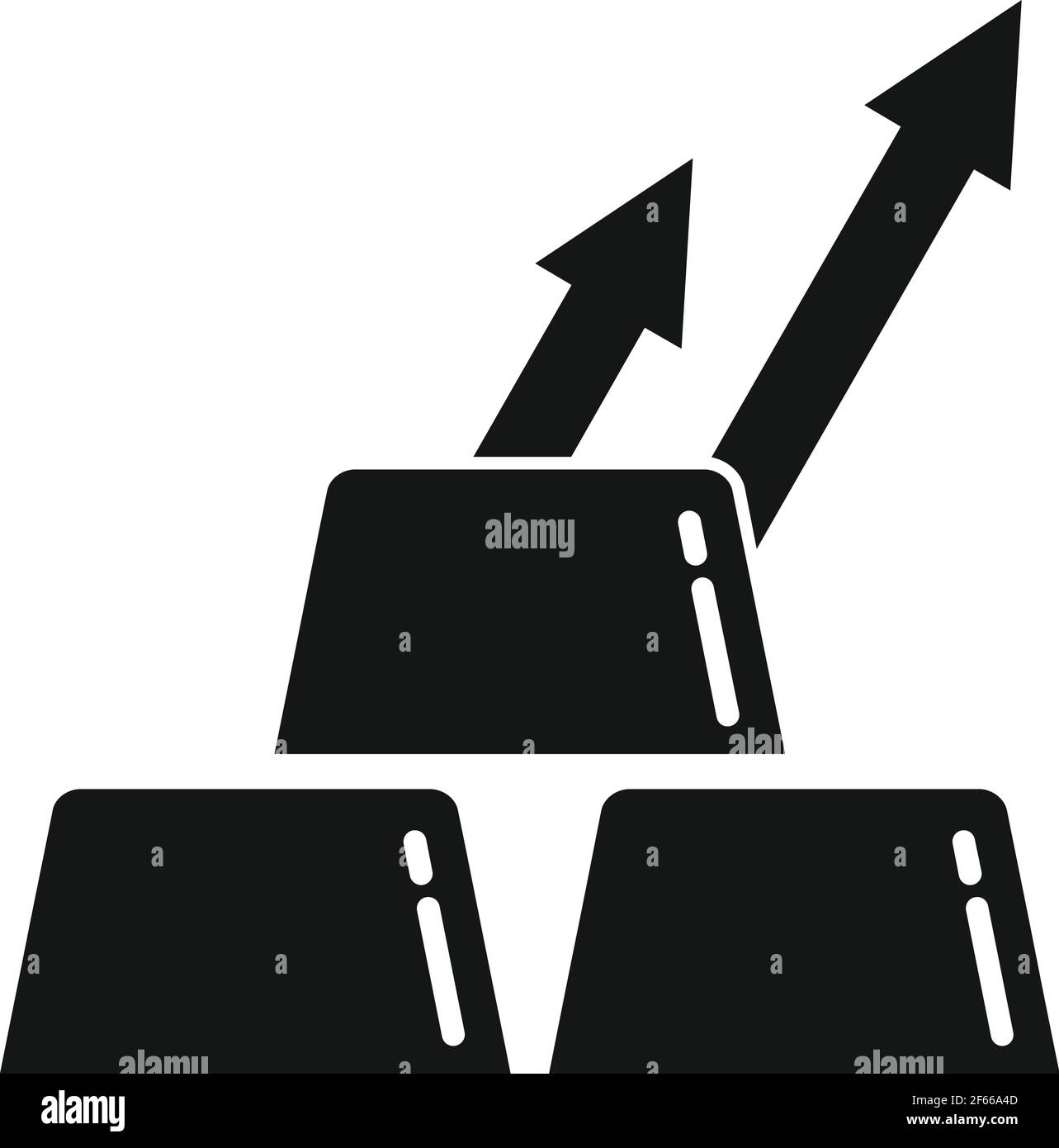 Trade gold icon, simple style Stock Vector Image & Art - Alamy