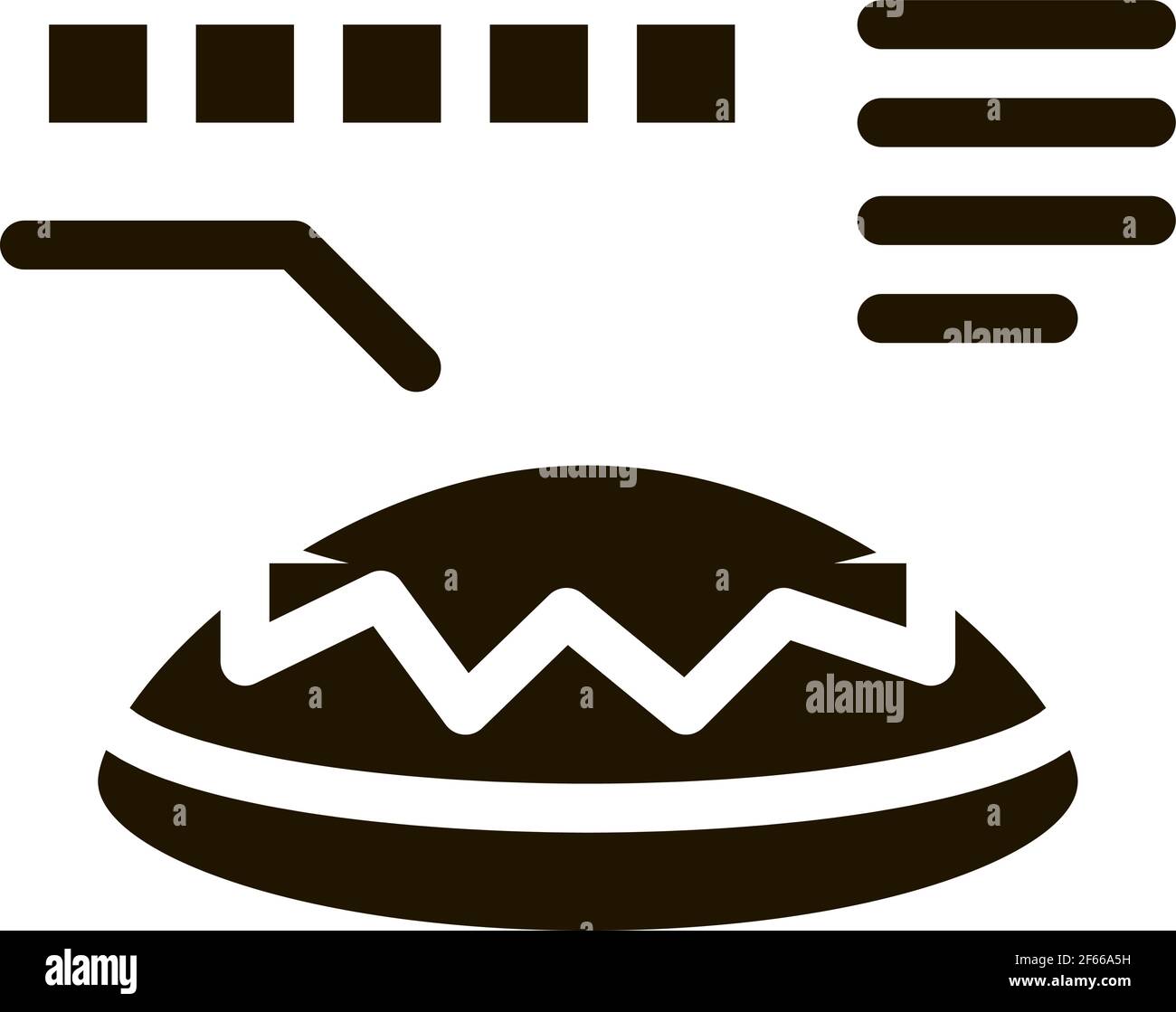 lens color selection icon Vector Glyph Illustration Stock Vector Image ...