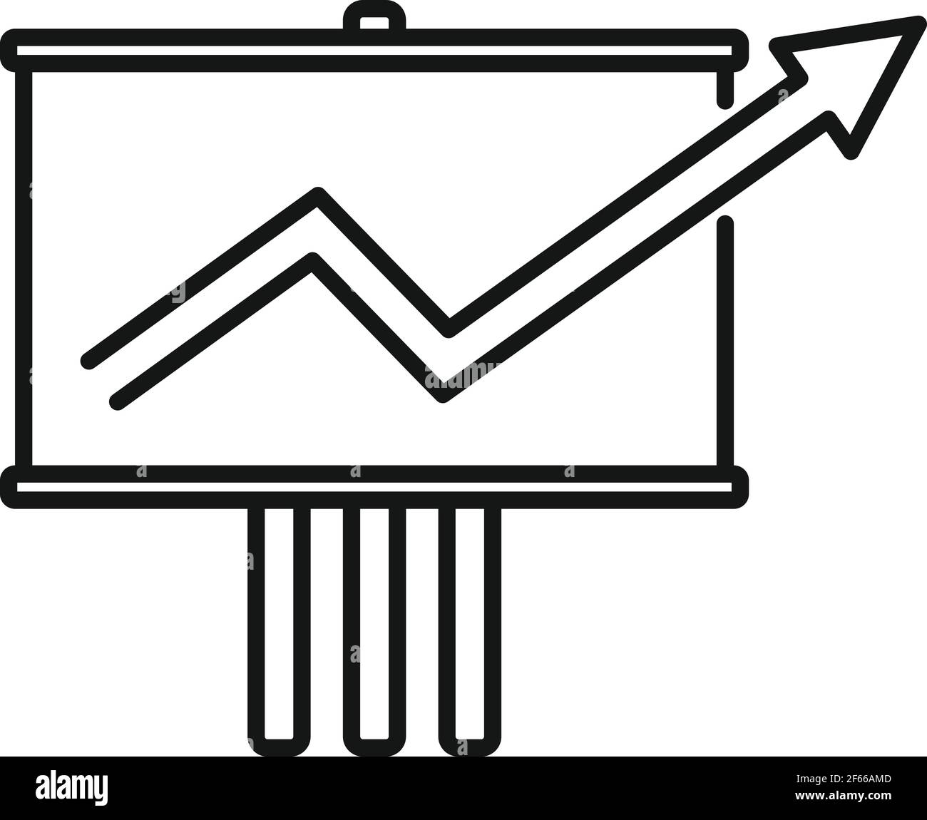 Trader desk banner icon, outline style Stock Vector Image & Art - Alamy