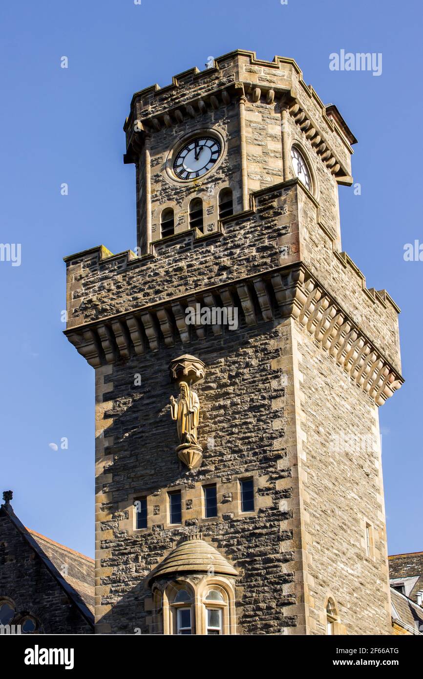 A tower of the building which originally belonged to the Fort Augustus ...