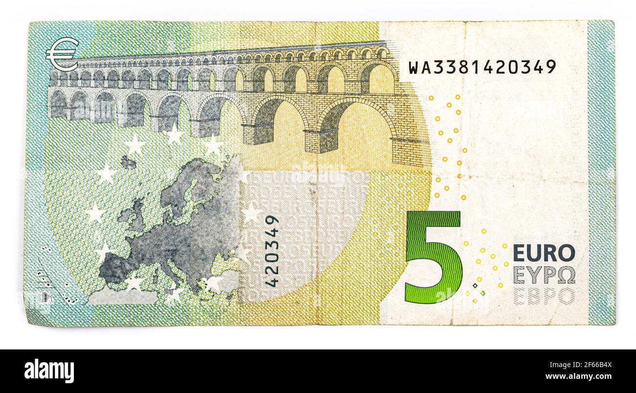 100 euro banknote back hi-res stock photography and images - Alamy