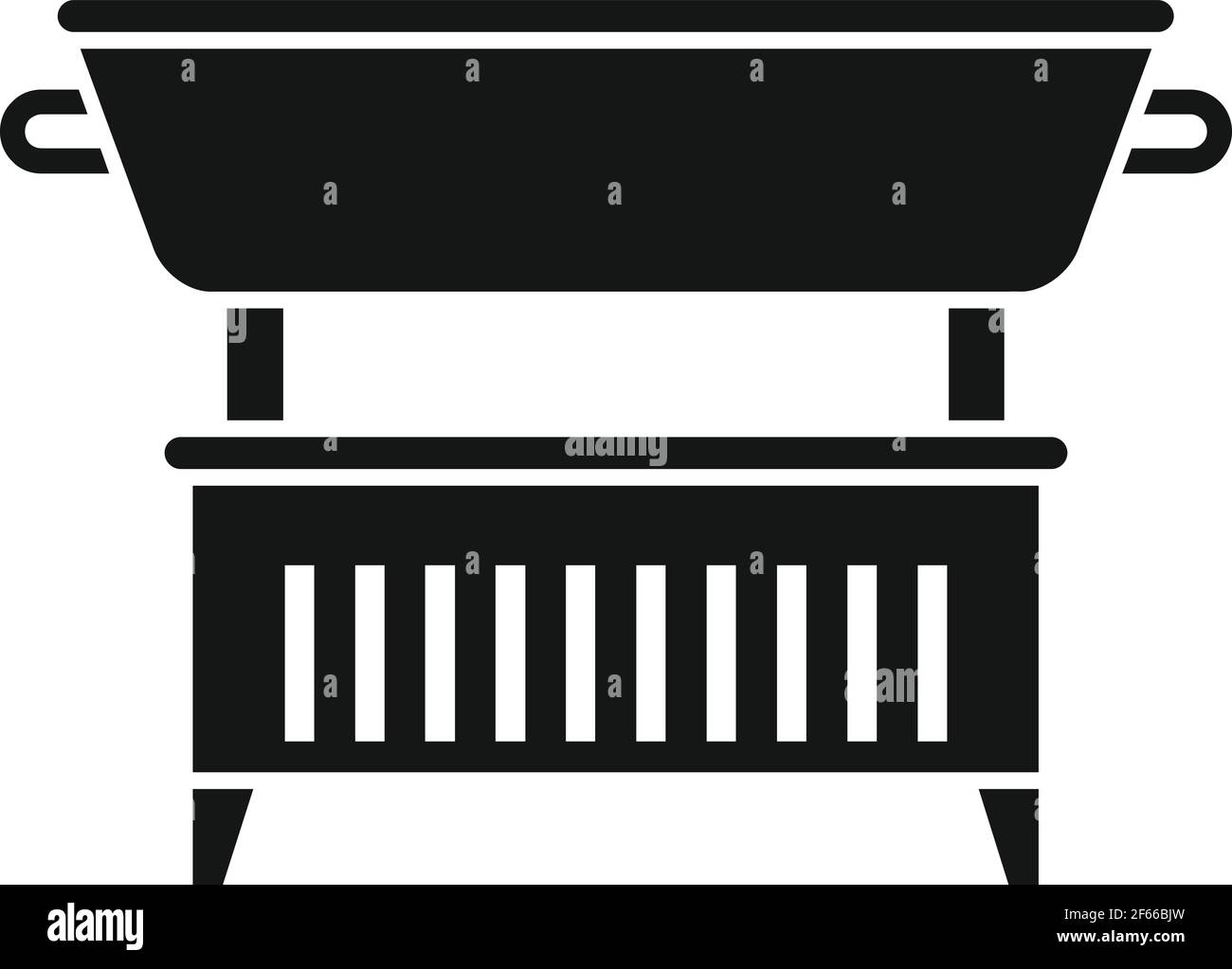 Black and white brazier Stock Vector Images - Alamy