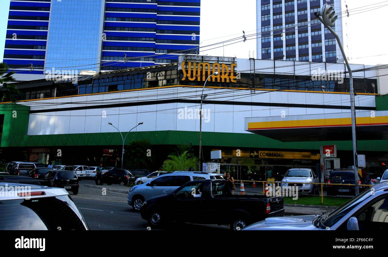 salvador, bahia / brazil - december 5, 2013: facade of Shopping sumare ...