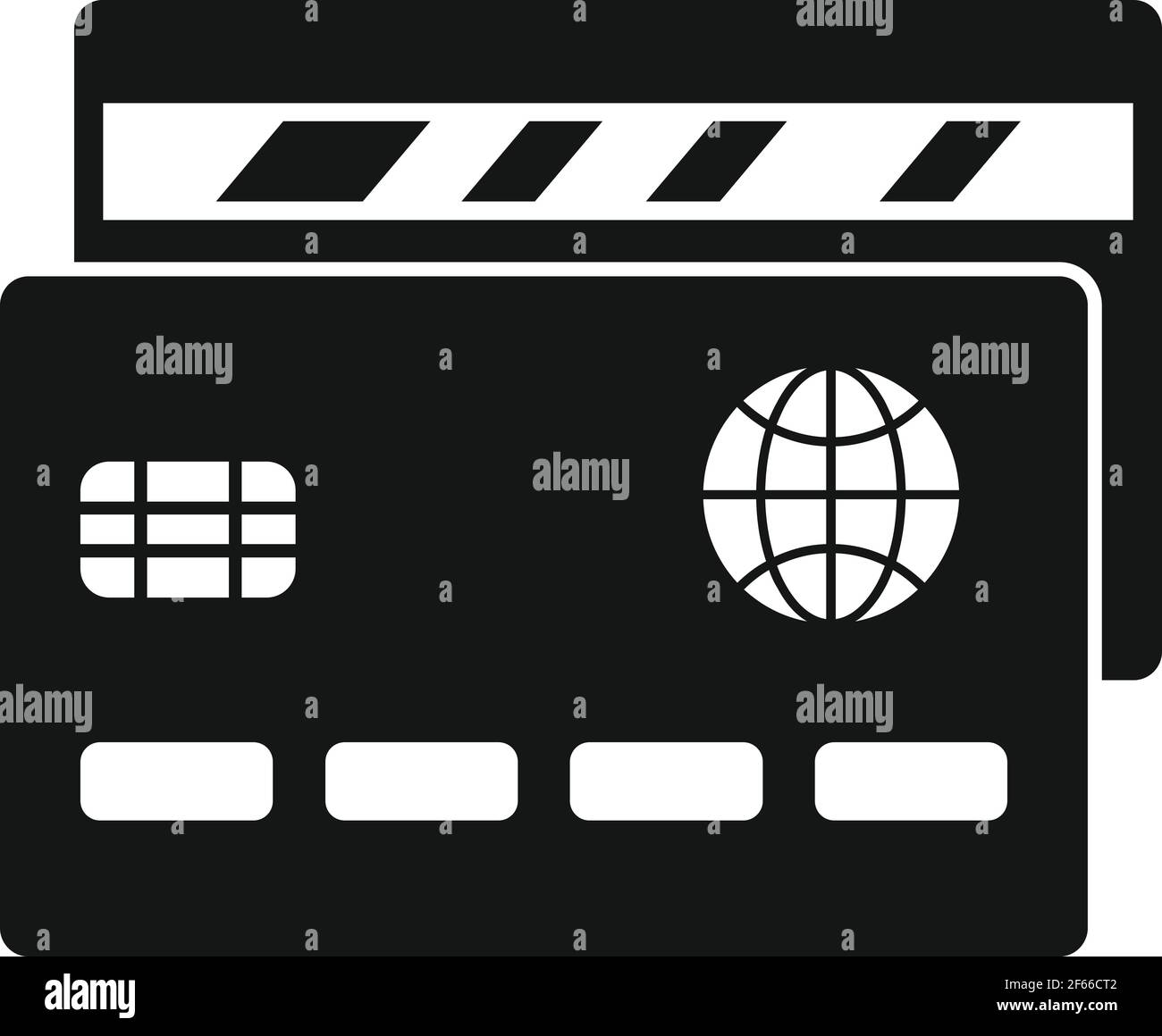 Credit card icon, simple style Stock Vector Image & Art - Alamy