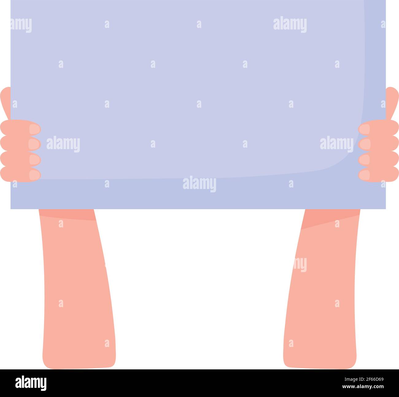 hands with empty sign isolated Stock Vector Image & Art - Alamy