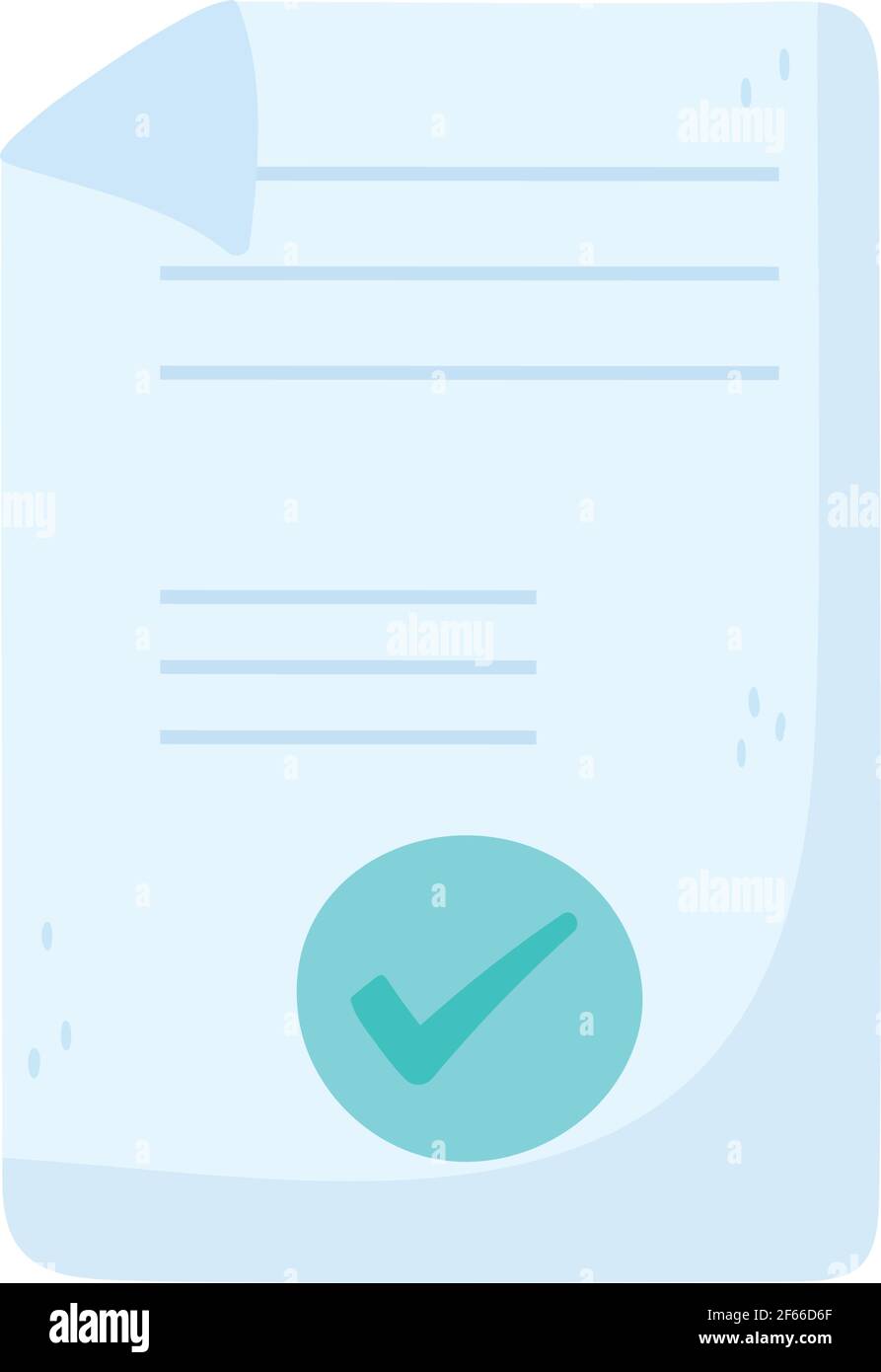 document check mark icon isolated Stock Vector Image & Art - Alamy document check mark icon isolated Stock Vector Image & Art - Alamy