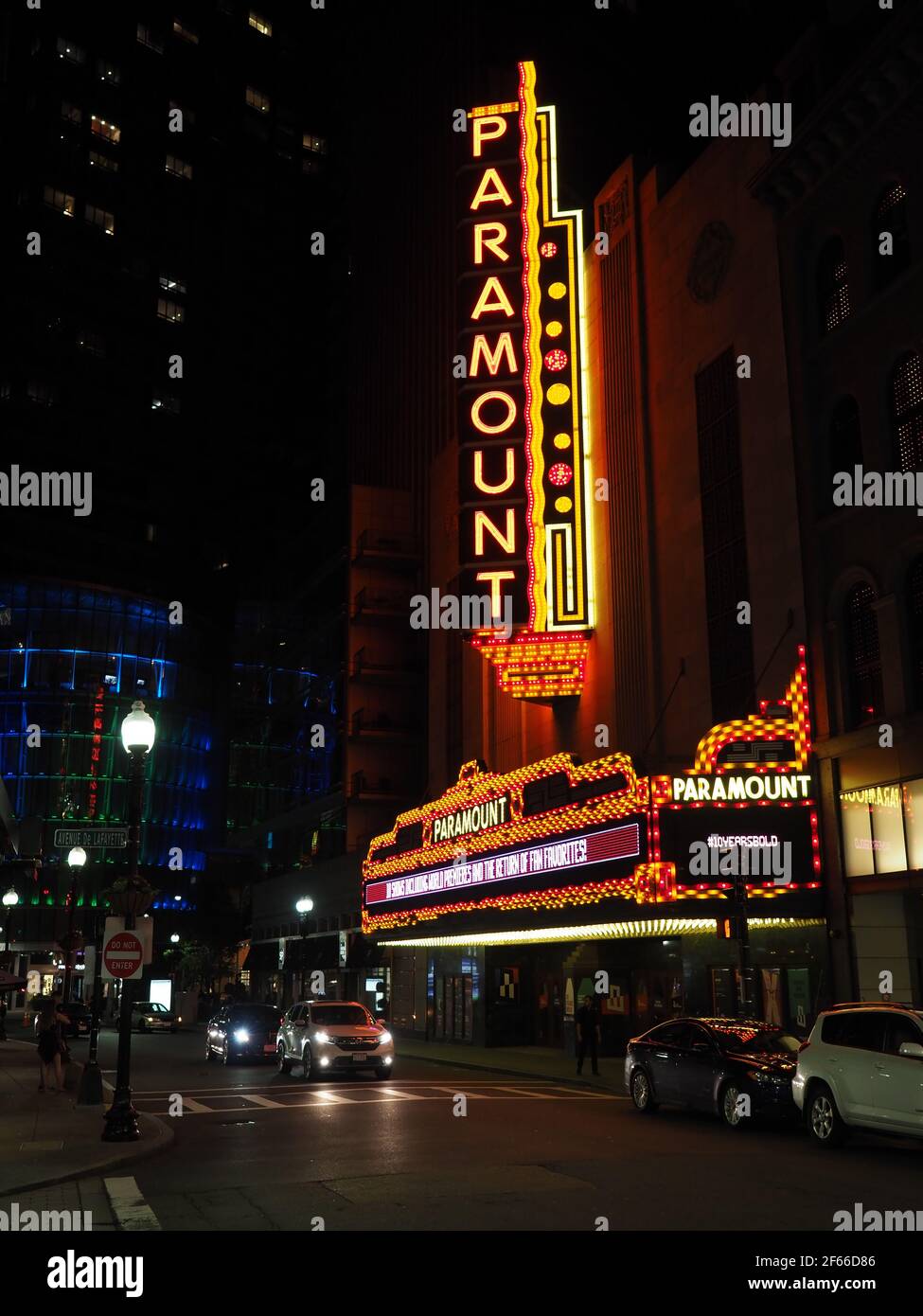 Boston paramount theater hi-res stock photography and images - Alamy
