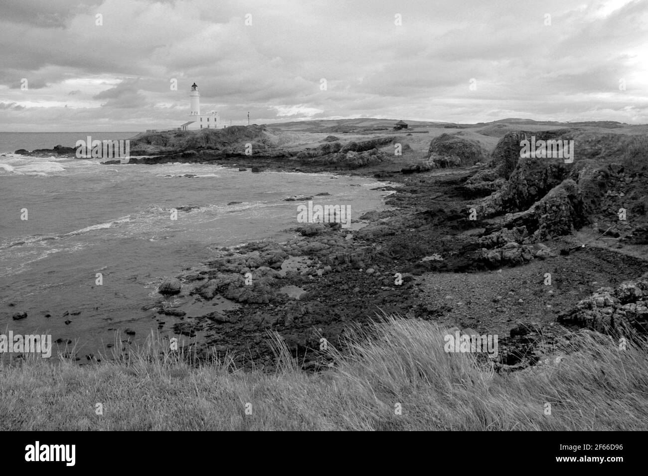 Wide angle seascape Black and White Stock Photos & Images - Alamy