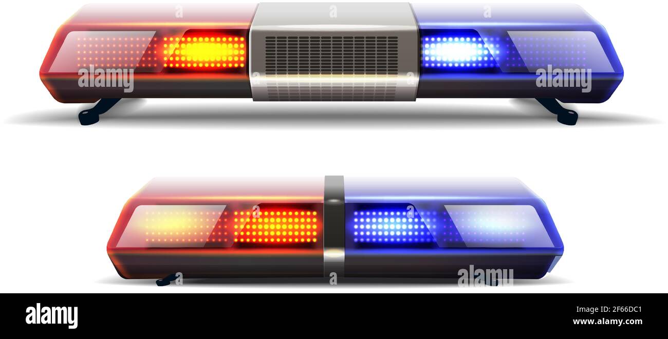 Police Lights Vector