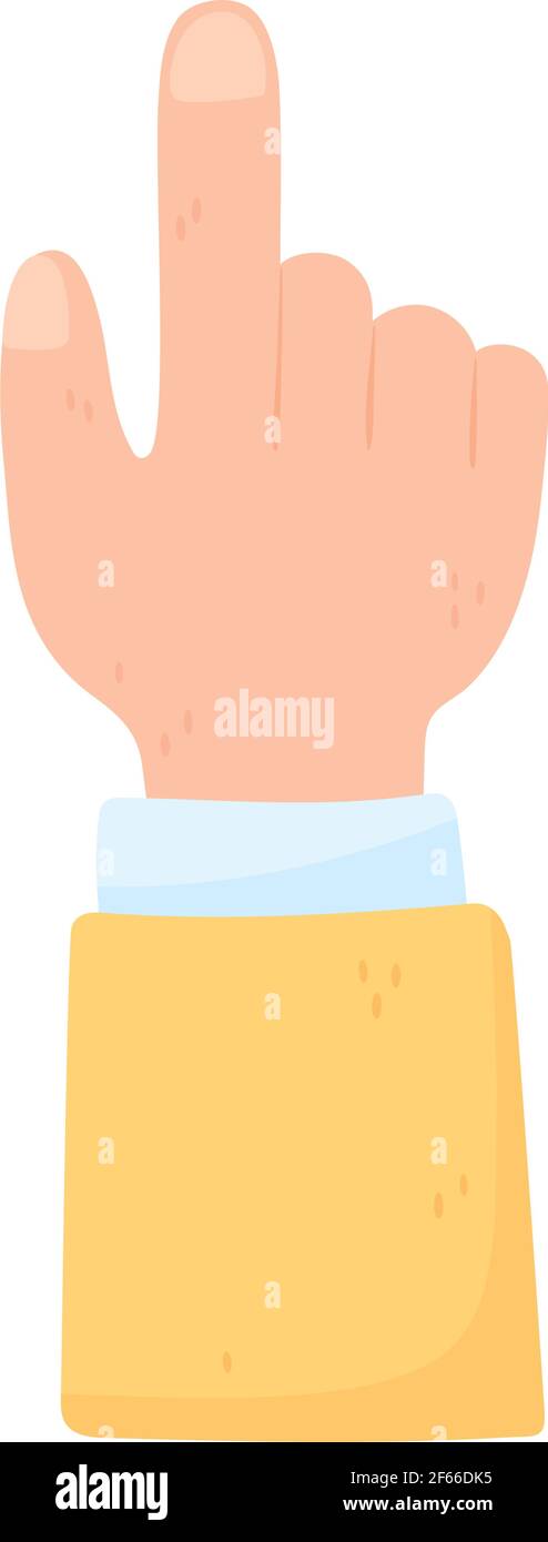 Hand index finger lift hi-res stock photography and images - Alamy