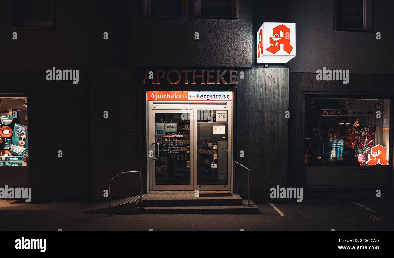 German Pharmacy High Resolution Stock Photography and Images - Alamy