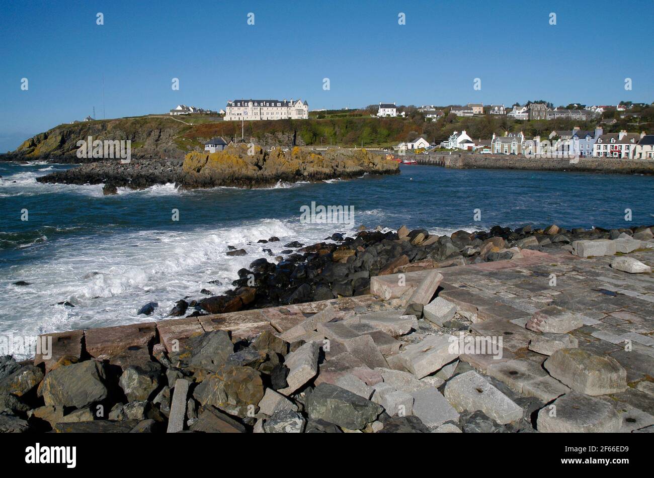 Portpatrick, a coastal village in the Dumfries and Galloway council ...