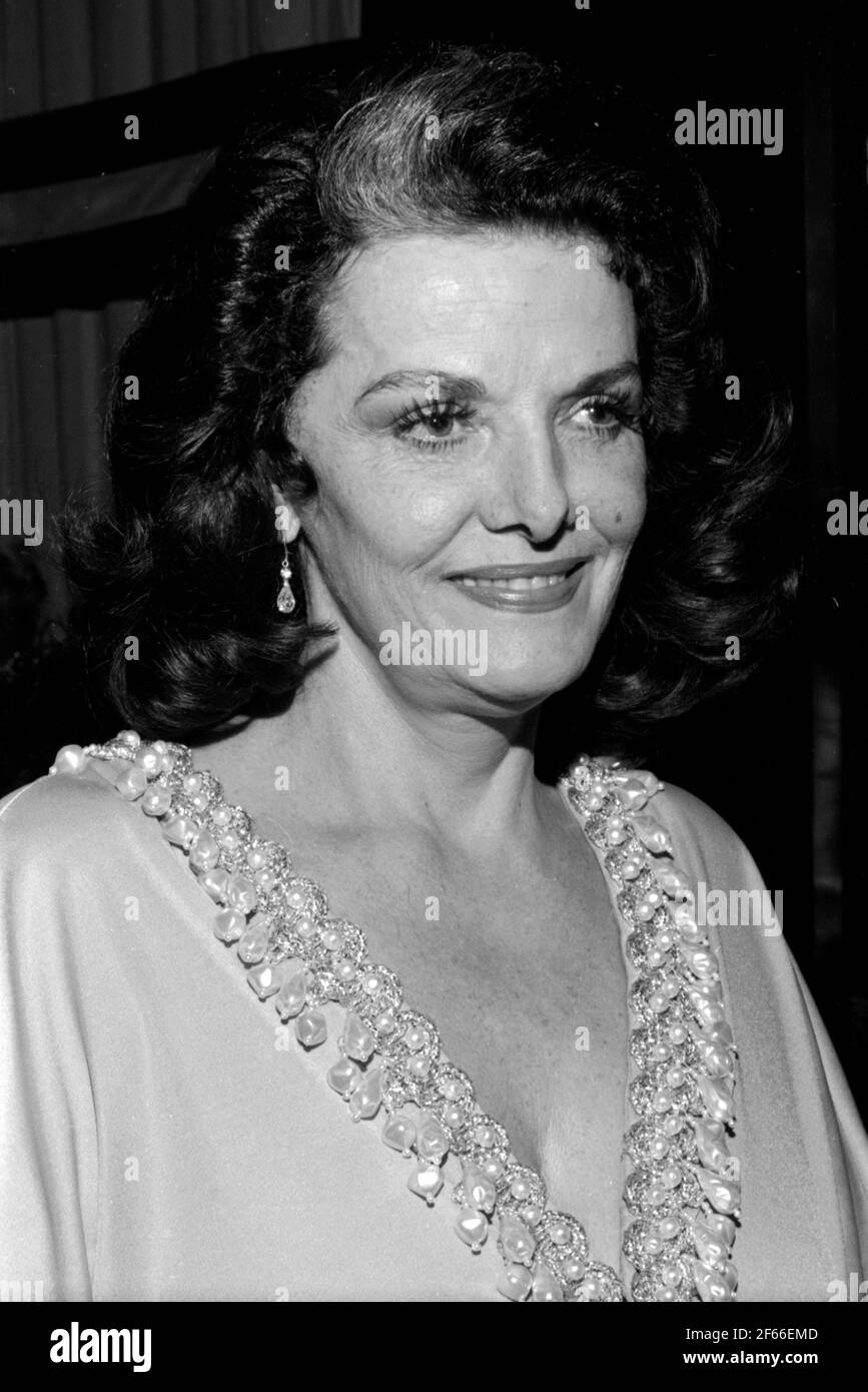 Jane Russell October 25, 1980. Credit: Ralph Dominguez/MediaPunch Stock ...