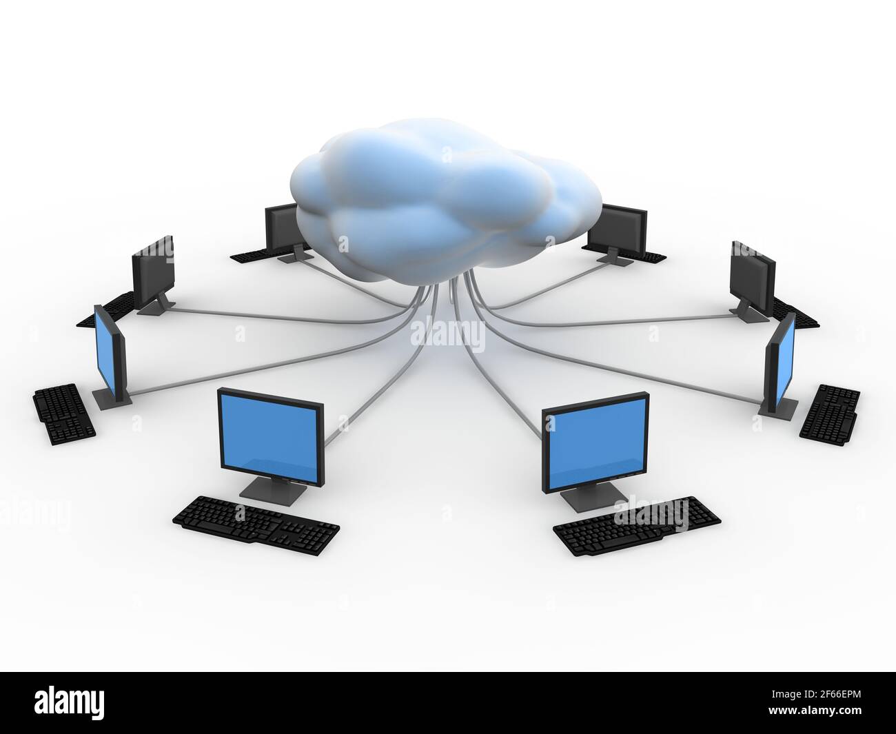 Cloud Computing Concept Stock Photo - Alamy