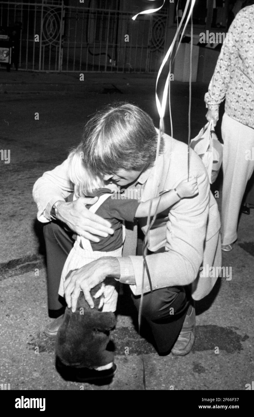 Bruce Jenner and son June 10, 1980 . Credit: Ralph Dominguez/MediaPunch ...
