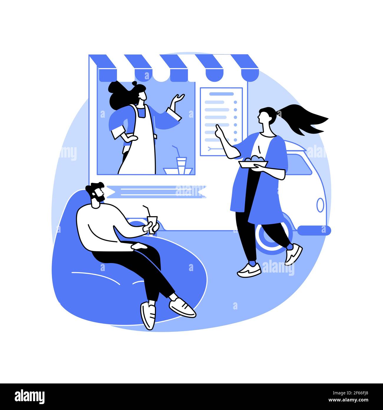 Food festival abstract concept vector illustration Stock Vector Image ...