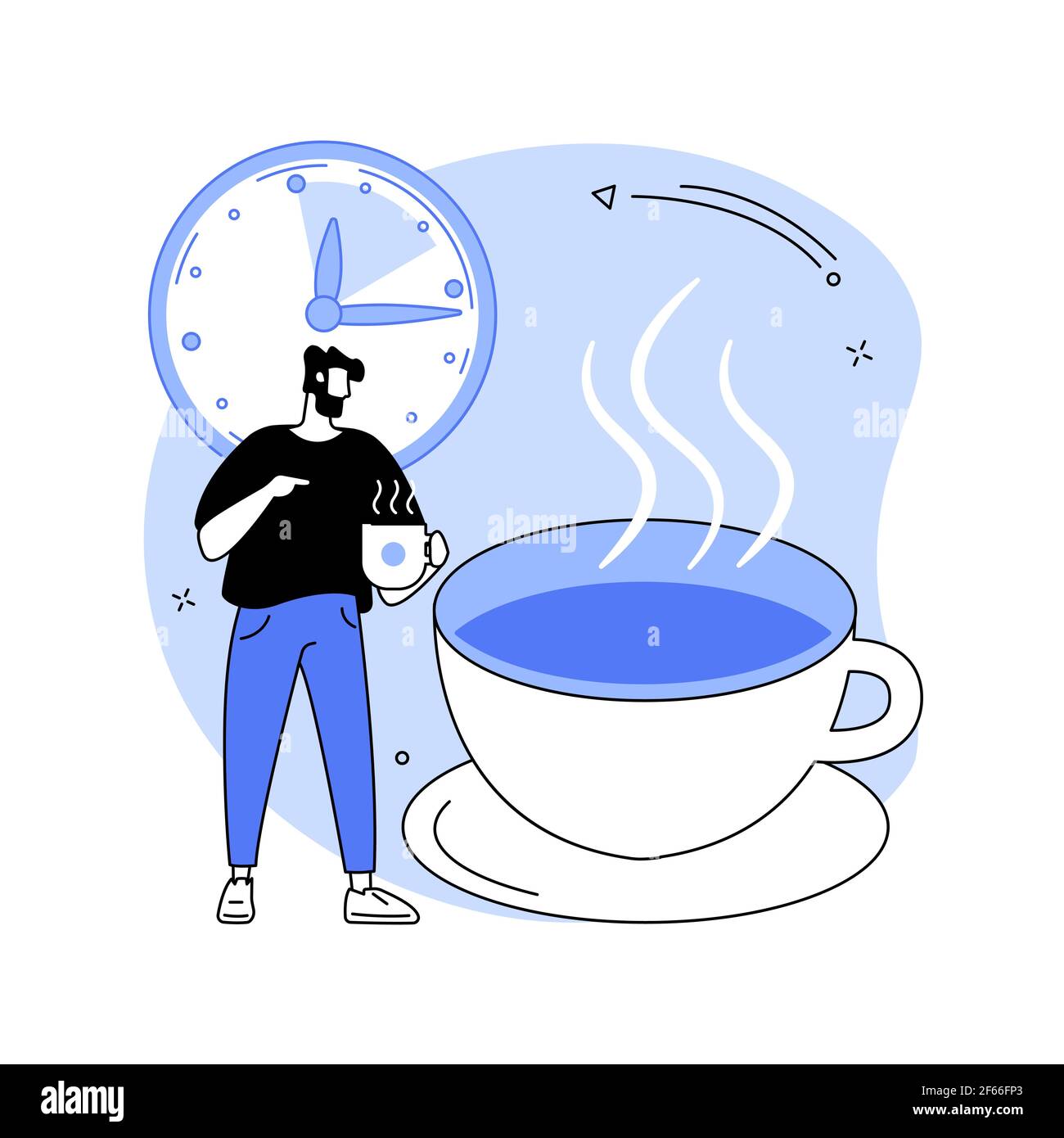 Energy boost illustration Cut Out Stock Images & Pictures - Alamy