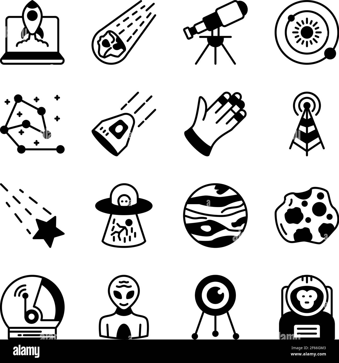 Pack of Astrology Solid Icons Stock Vector Image & Art - Alamy