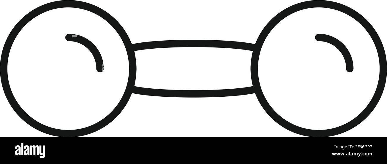 Home training woman dumbbell Stock Vector Images - Alamy