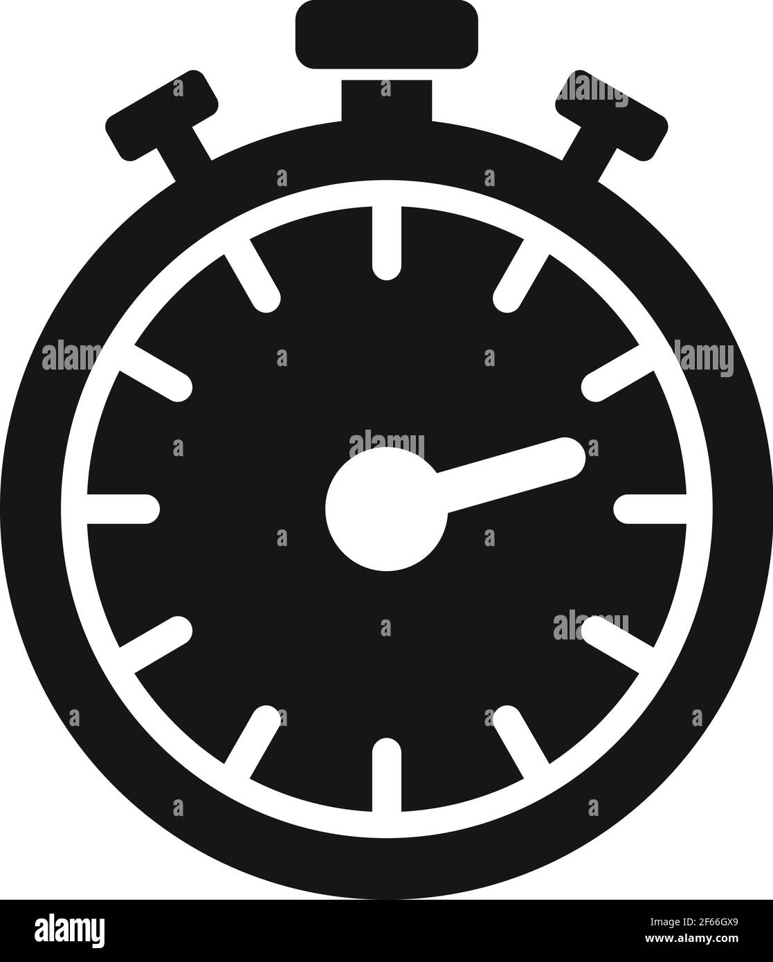 Gym stopwatch icon, simple style Stock Vector Image & Art - Alamy
