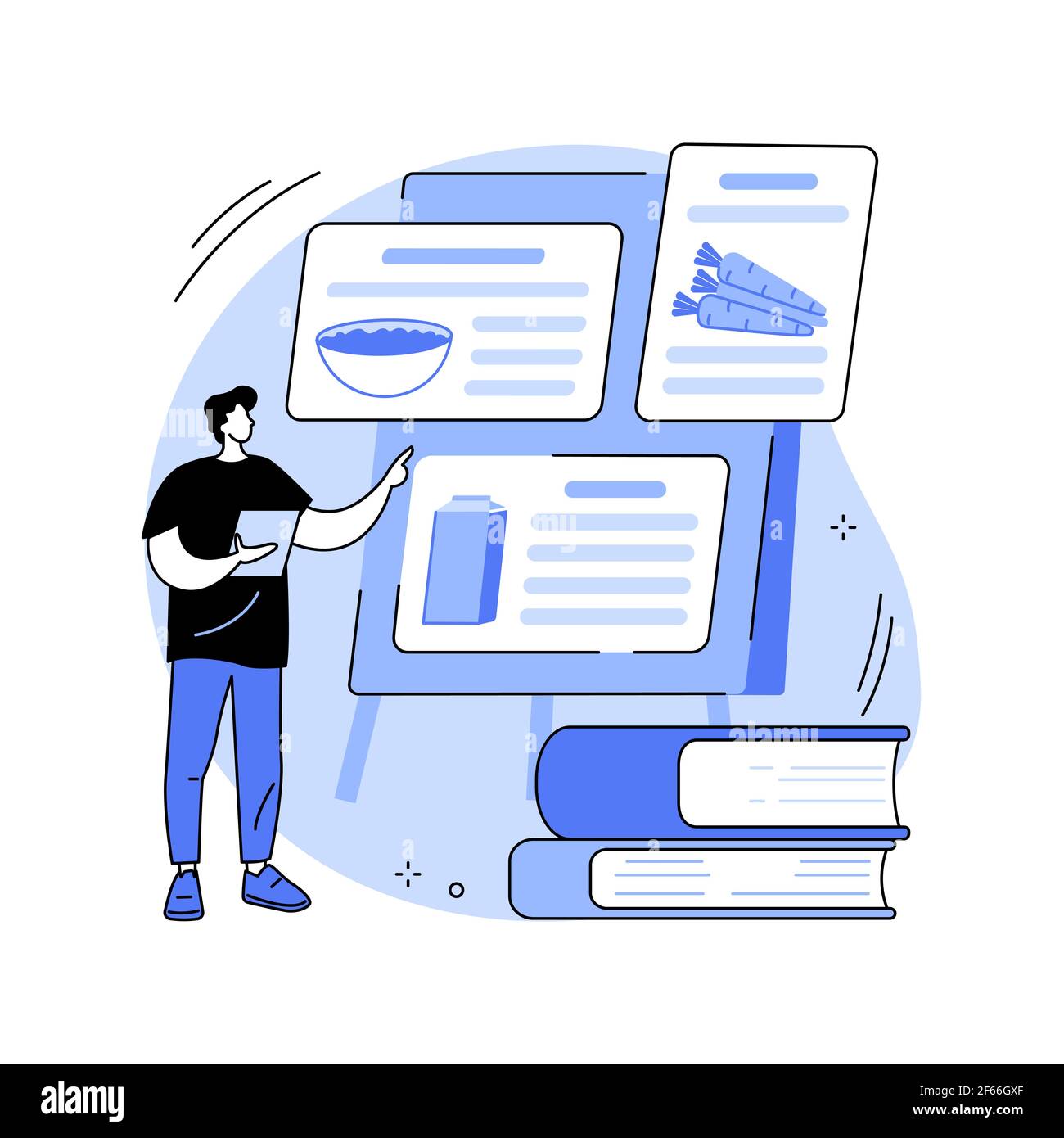 Health and nutrition workshop abstract concept vector illustration ...