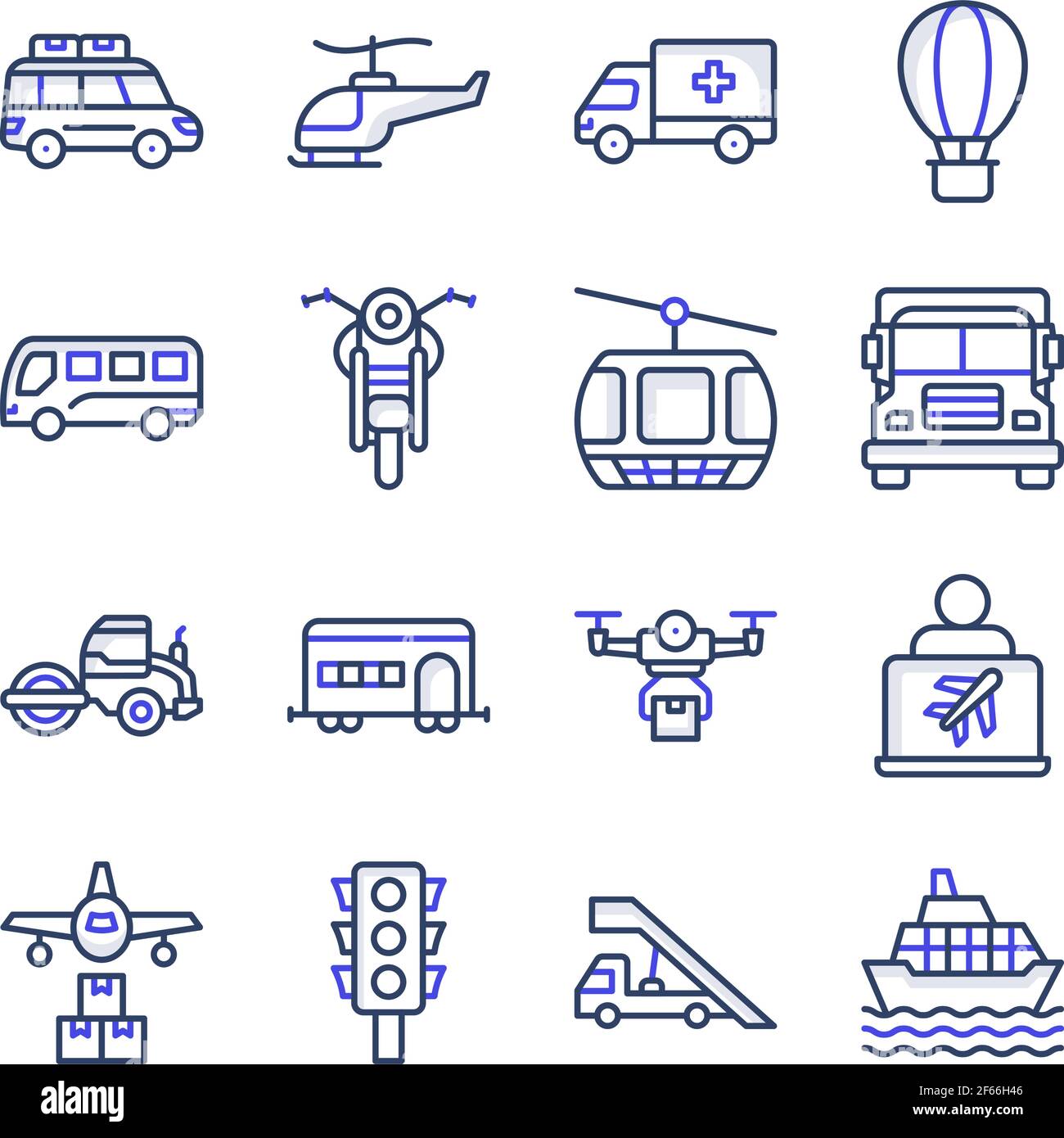 Pack train on road Stock Vector Images - Alamy