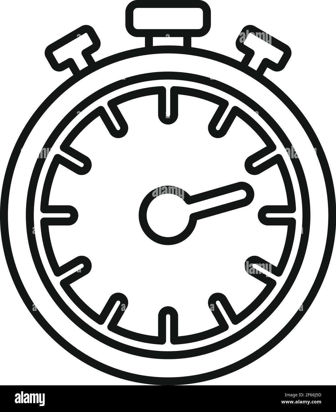 Gym stopwatch icon, outline style Stock Vector Image & Art - Alamy