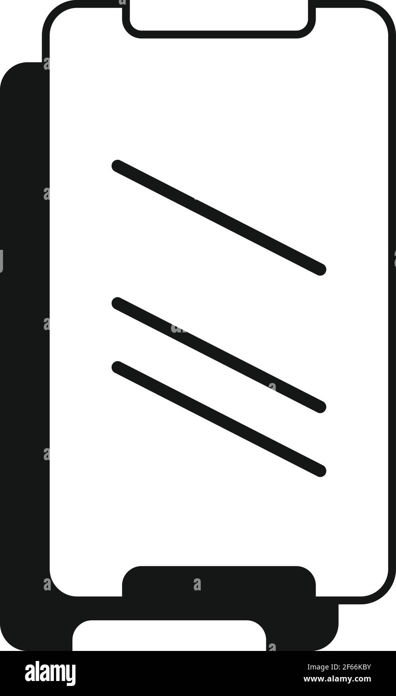 Protector display phone icon Stock Vector Images - Alamy