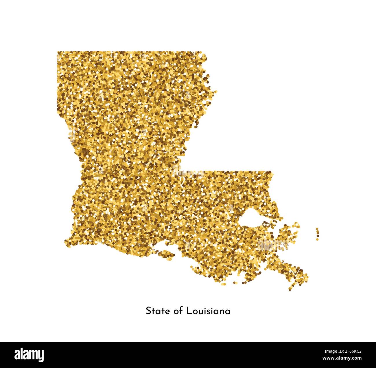 Illustration state louisiana silhouette map hi-res stock photography ...