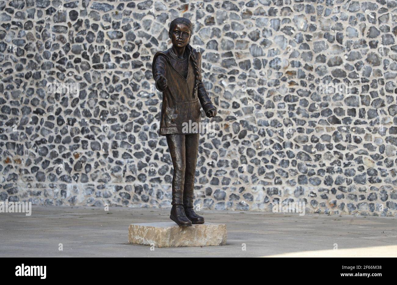 Greta thunberg statue hi-res stock photography and images - Alamy