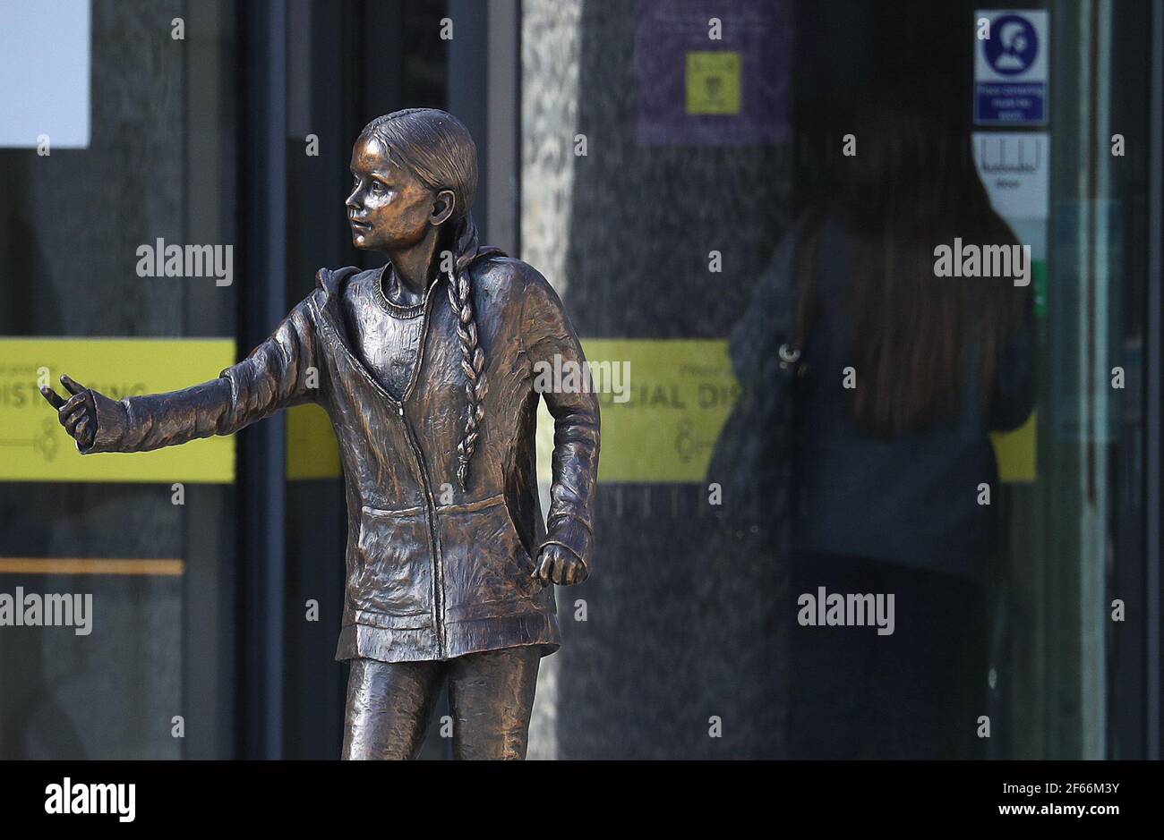 Greta thunberg statue hi-res stock photography and images - Alamy