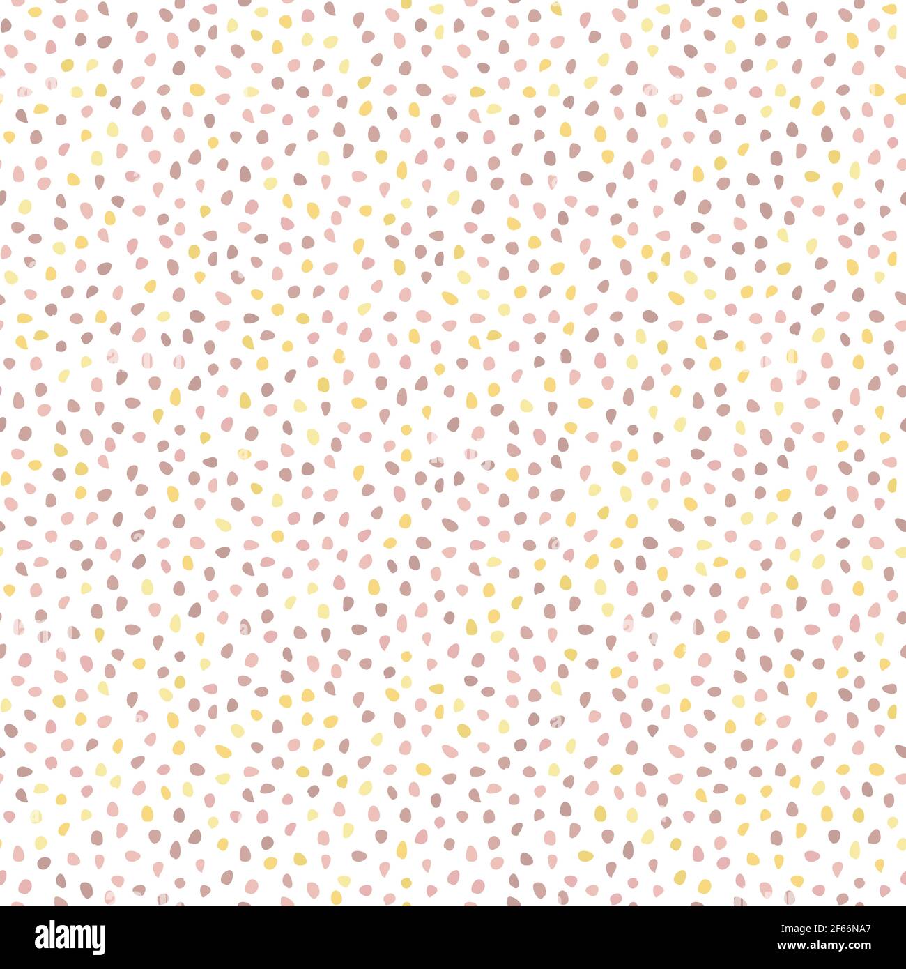 Seamless Background With Random Grey And Orange Elements Abstract