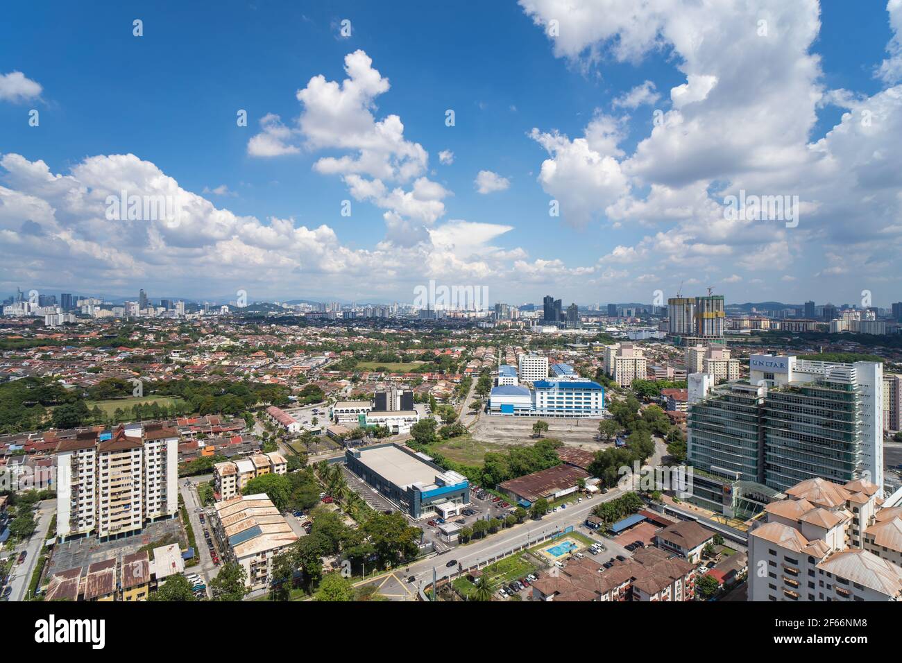 Aerial view petaling jaya city hi-res stock photography and images - Alamy