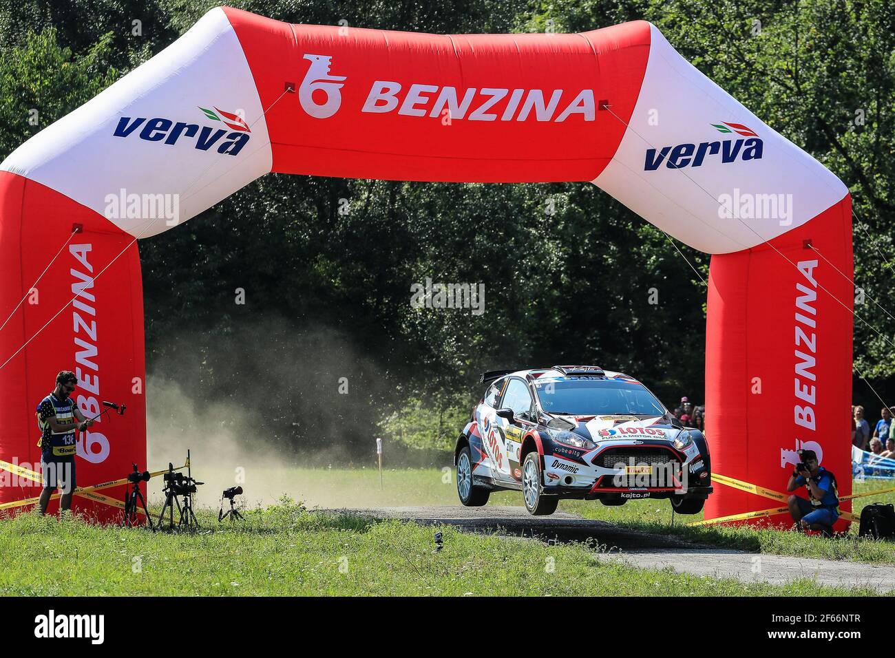 01 KAJETANOWICZ Kajetan (POL) BARAN Jarosław (POL) Ford Fiesta R5 ...