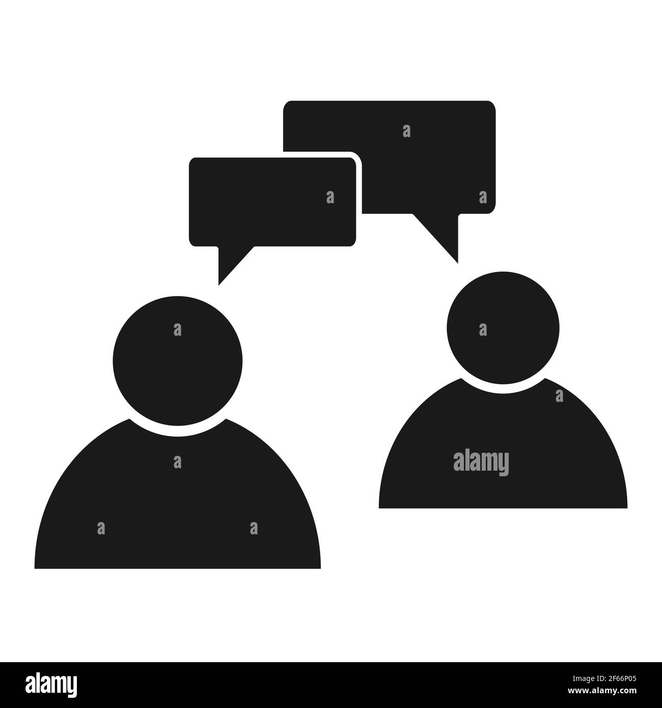 Chat, communication, speak, talk icon vector illustration isolated on ...