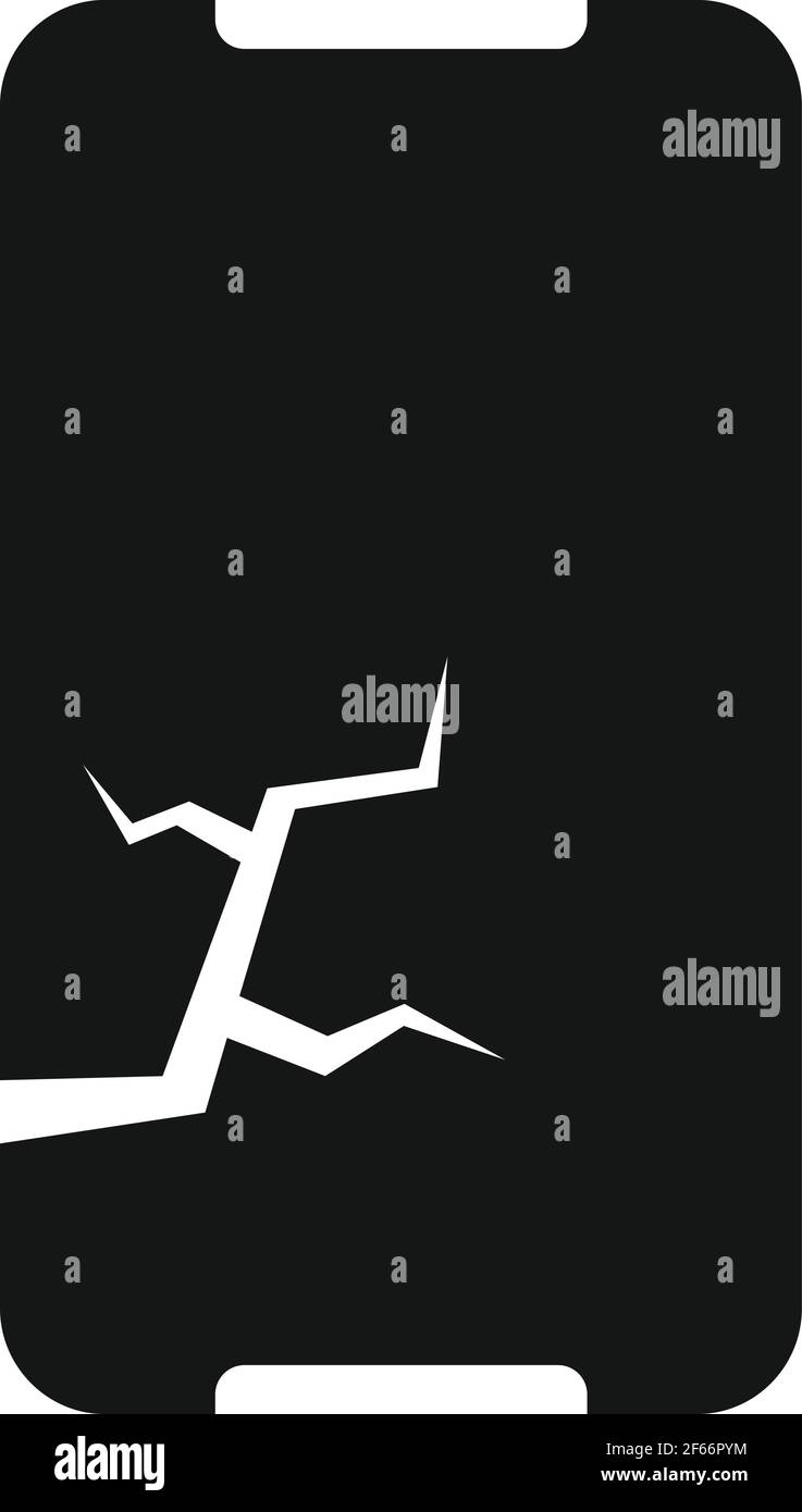 Fractured glass Stock Vector Images - Alamy