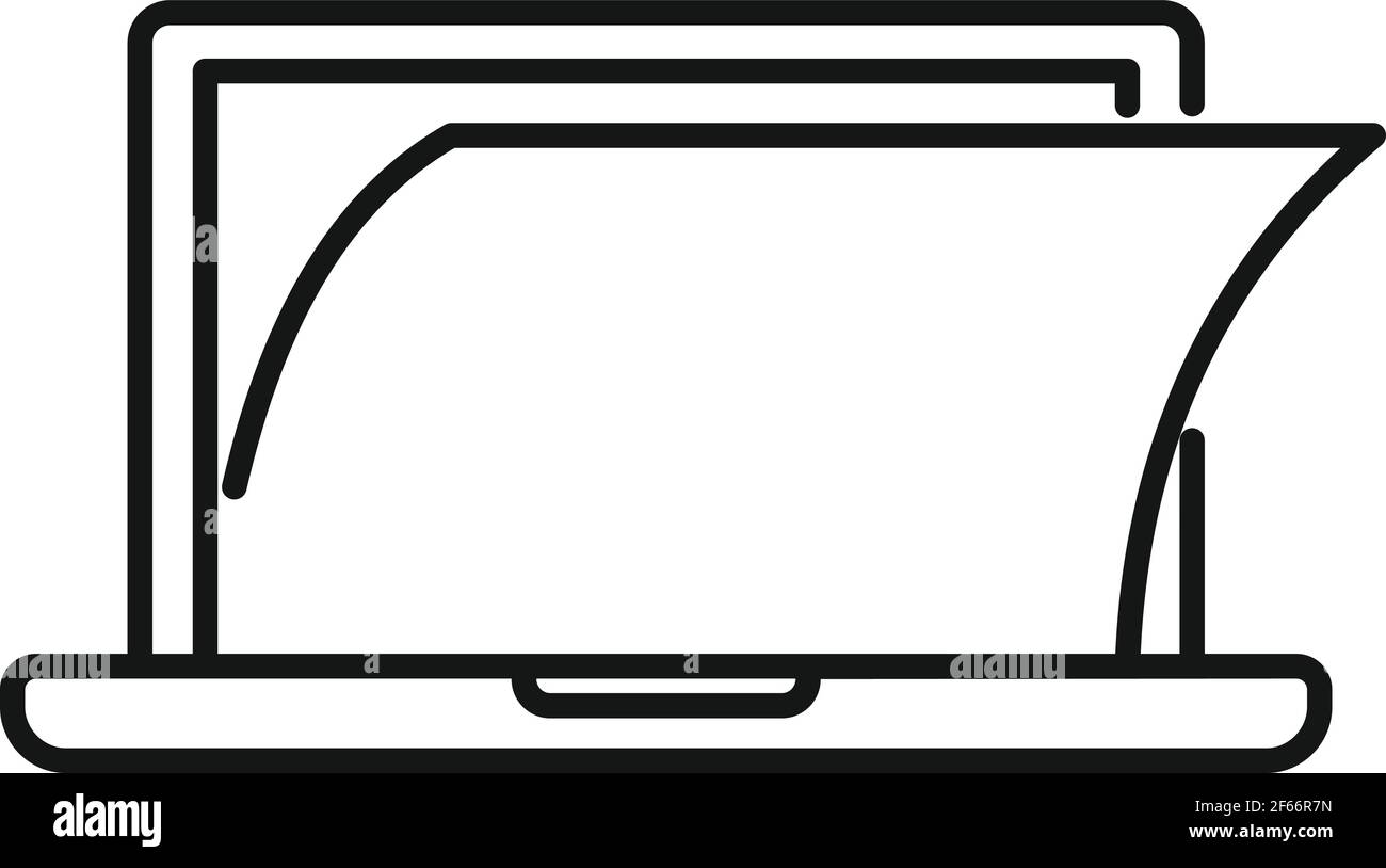 Login screen laptop Black and White Stock Photos & Images - Alamy
